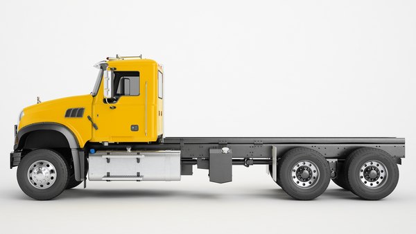 Mack 2021 Granite MHD Chassis 04 3D - TurboSquid 1808281