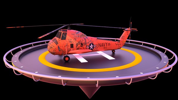 Military navy Helicopter model - TurboSquid 1985187