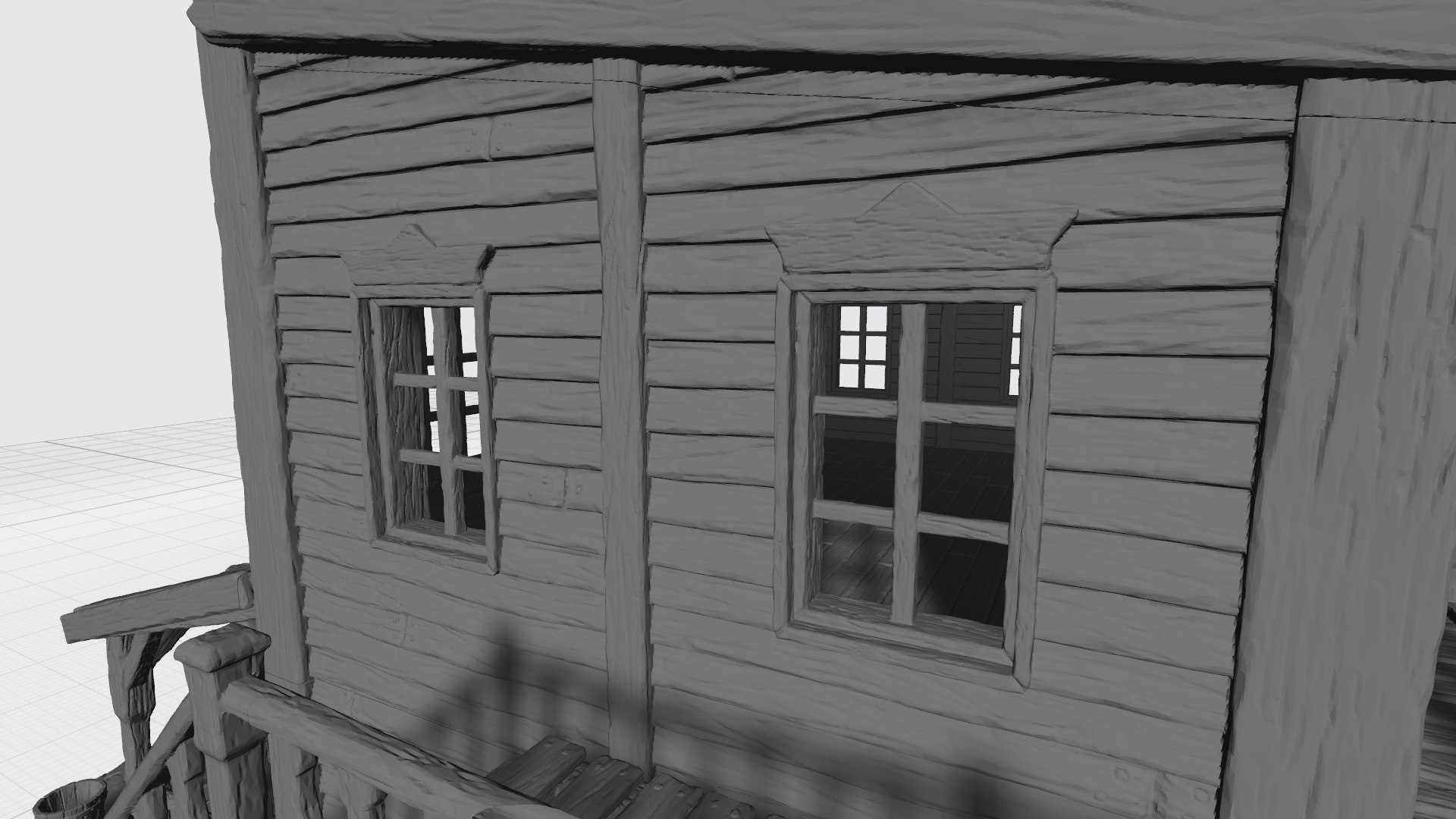 3D Big house model - TurboSquid 1945394