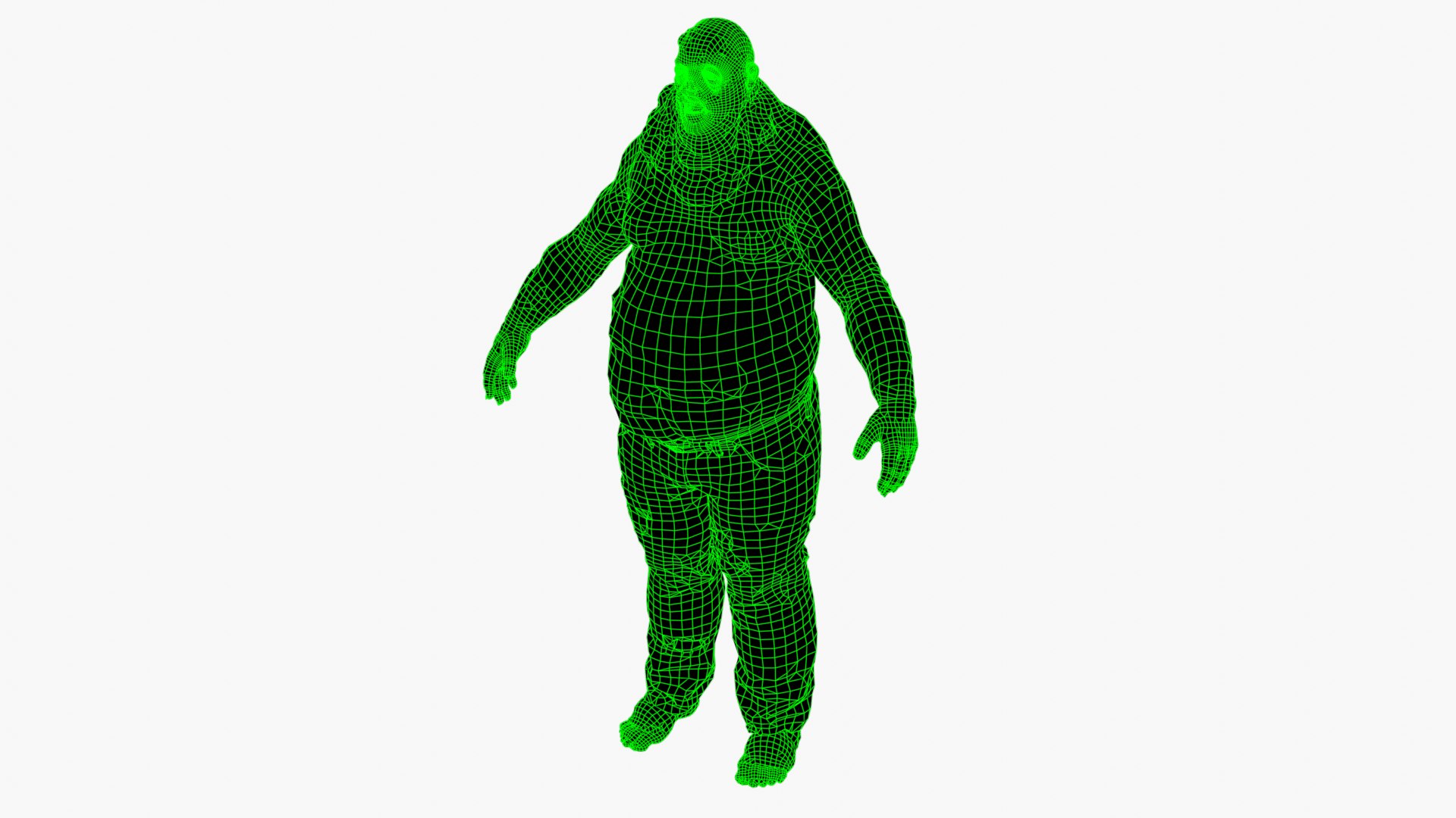 Zombie Mutant 3D - TurboSquid 2408129