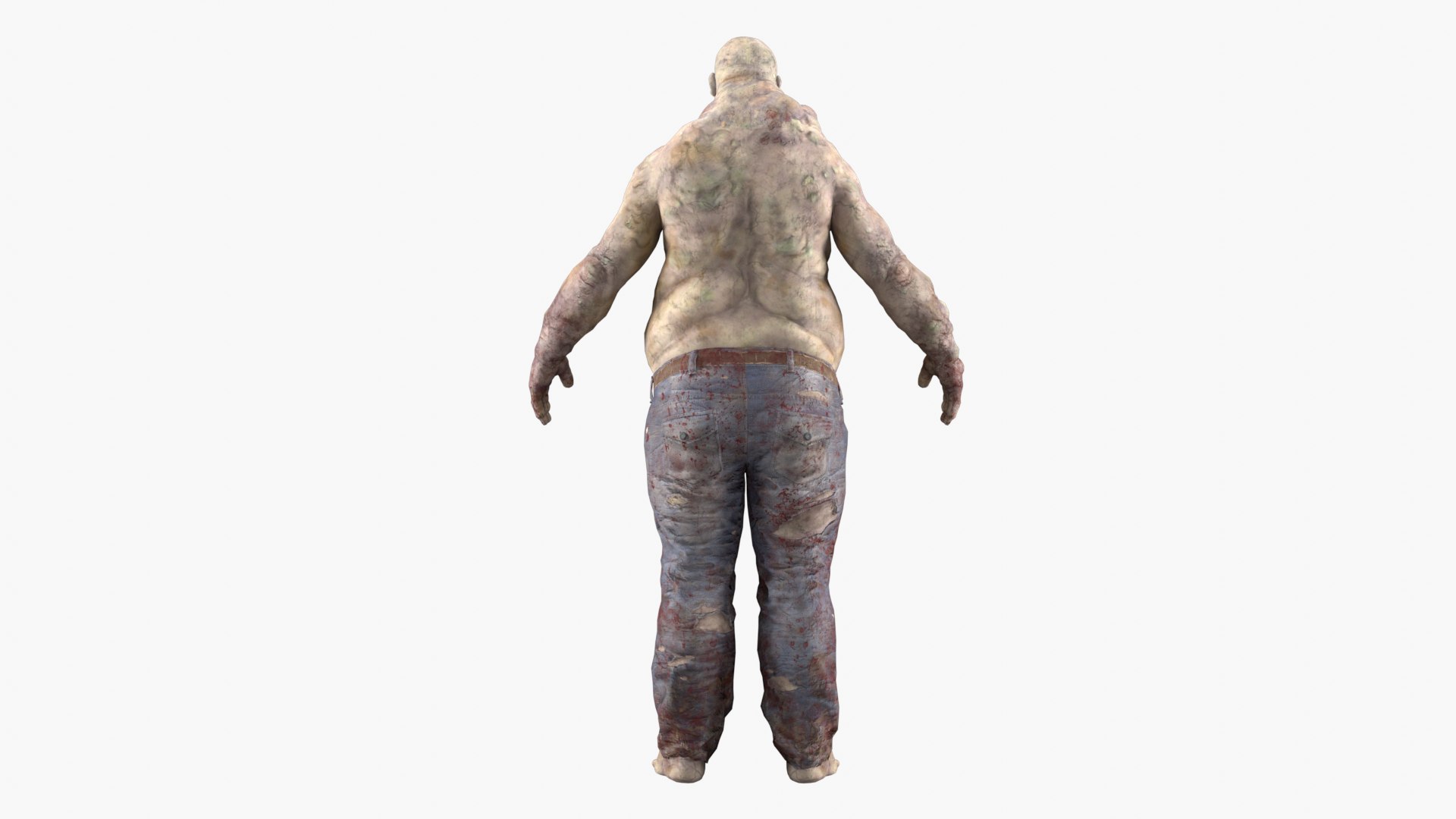 Zombie Mutant 3D - TurboSquid 2408129