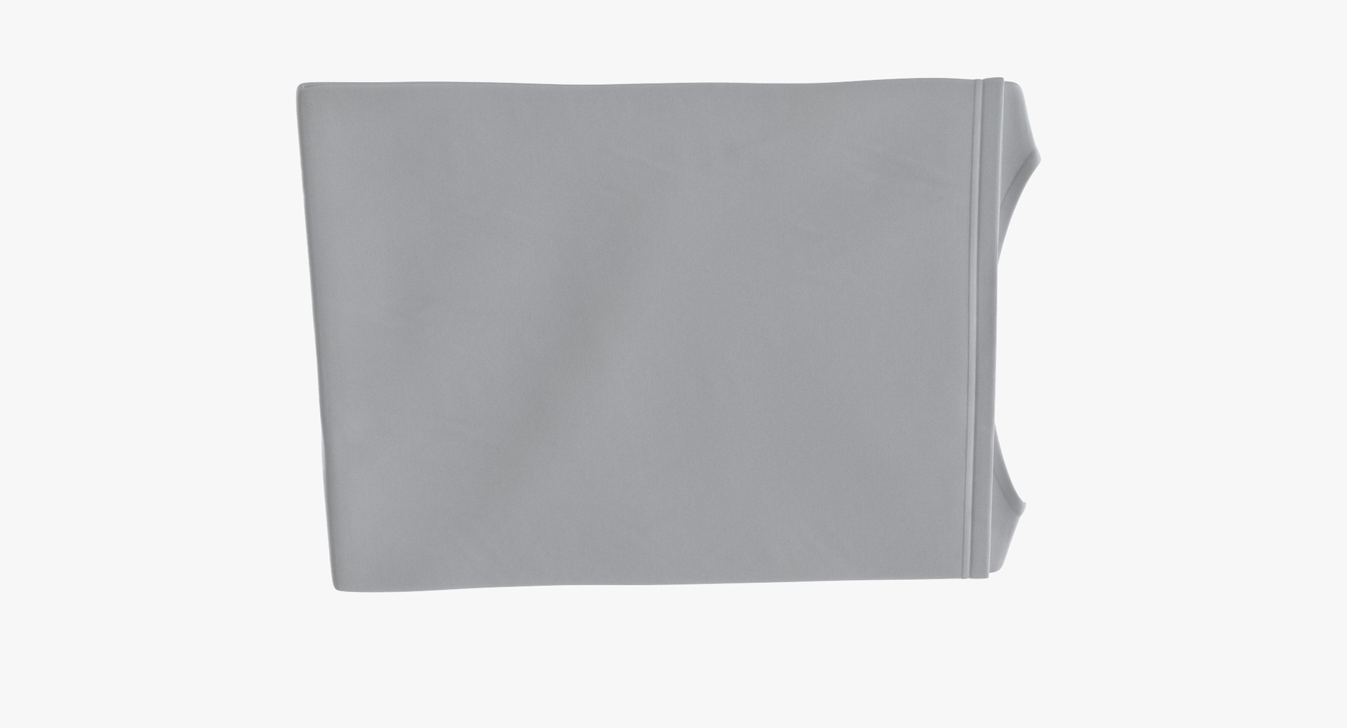 3D Model Female Neck Folded Tag - TurboSquid 1194643