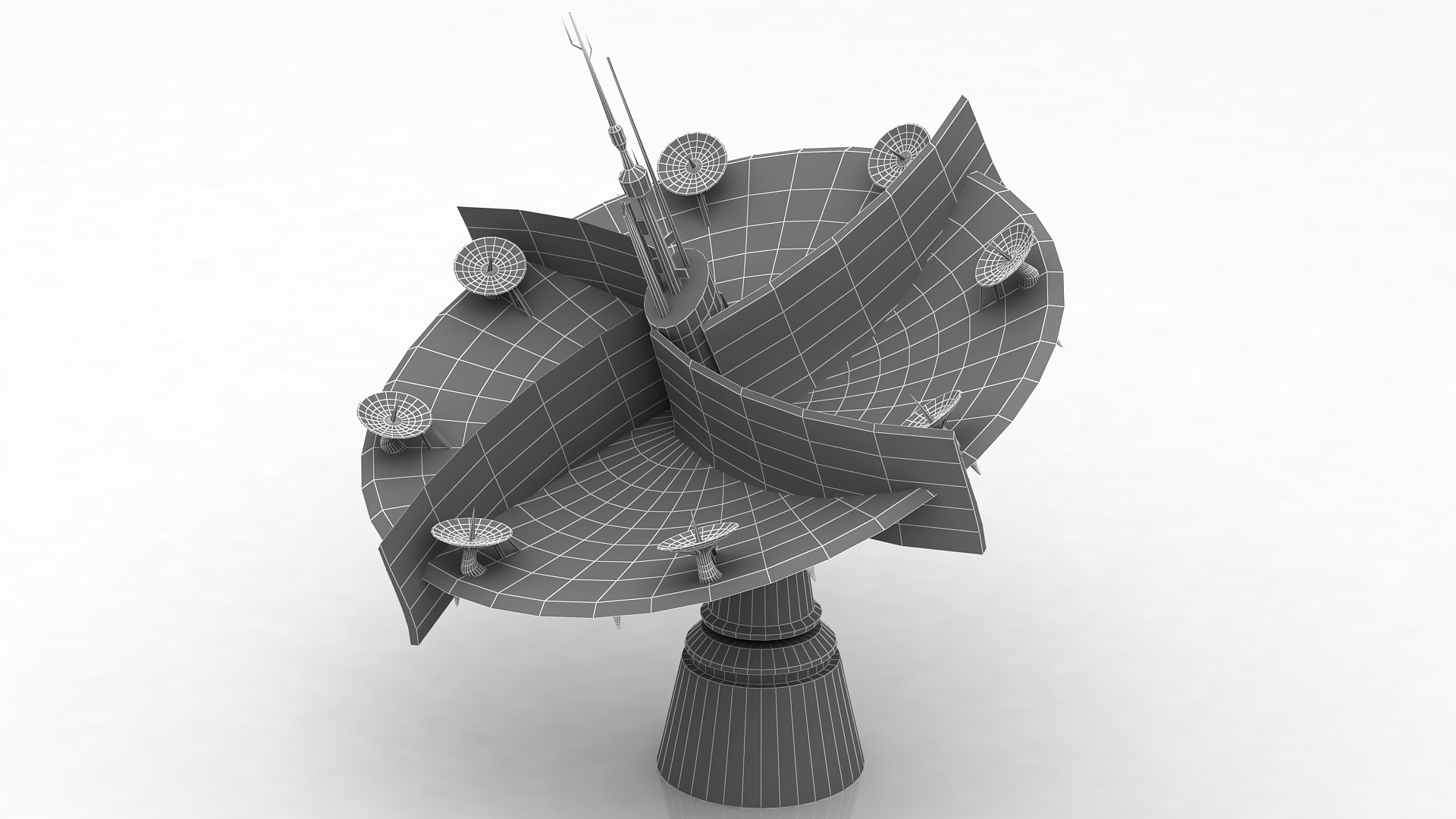 3D Star Wars Shield Generator - TurboSquid 1643015