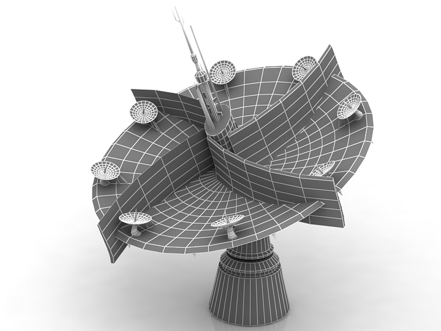 3D Star Wars Shield Generator - TurboSquid 1643015