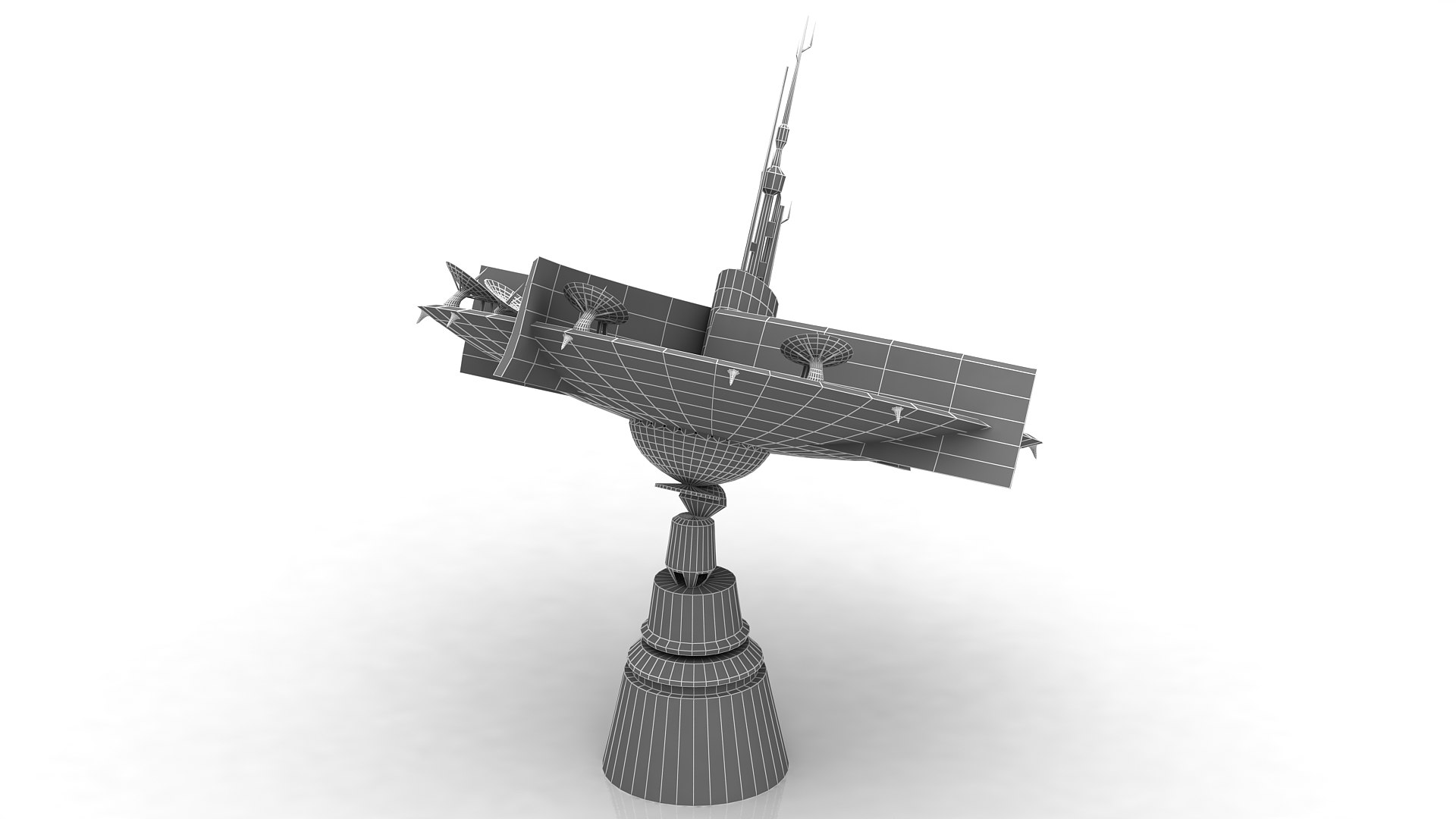 3D Star Wars Shield Generator - TurboSquid 1643015