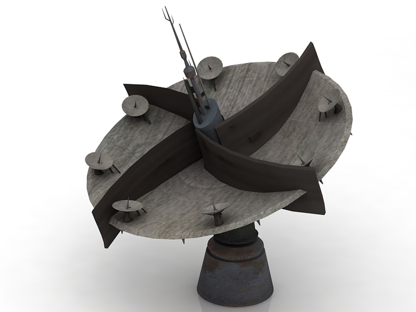 3D Star Wars Shield Generator - TurboSquid 1643015