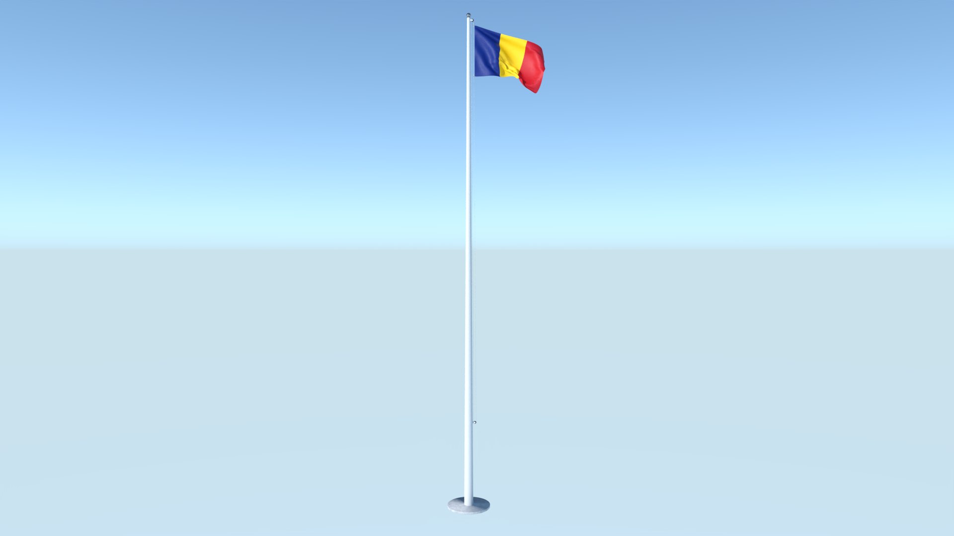 Animated Flag Of Romania 3D Model - TurboSquid 1741902