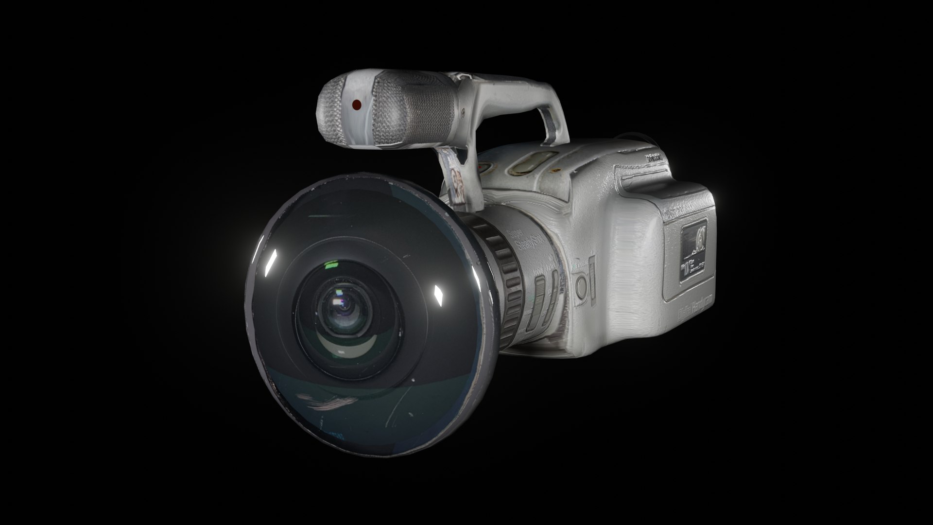 3D Video Camera - Vx1000 Fisheye Model - TurboSquid 1972935