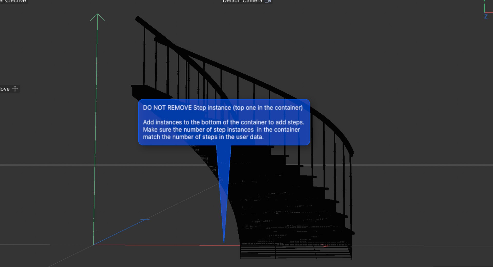 3D Spiral Staircase Rigged Model - TurboSquid 2513382