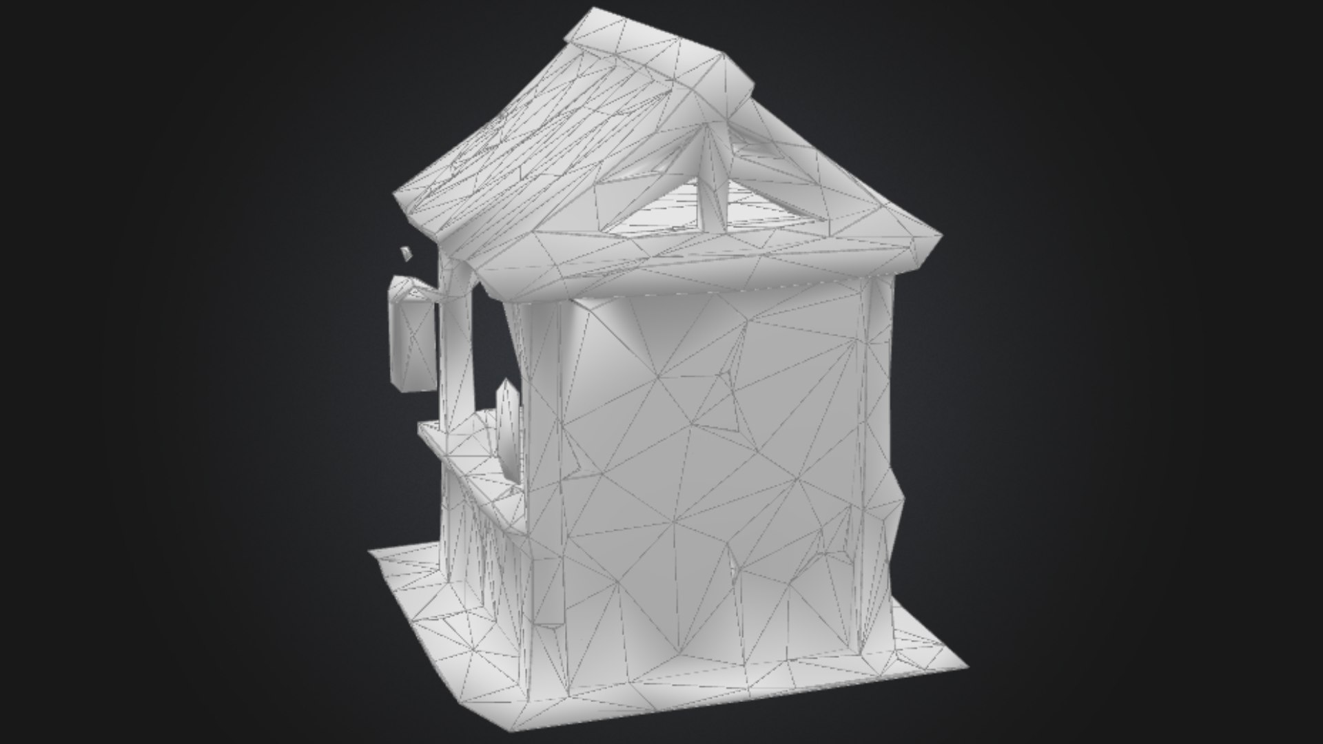 Stylized Game Ready Market Stall 3K Triangles Low Poly FBX OBJ BLEND 3D ...