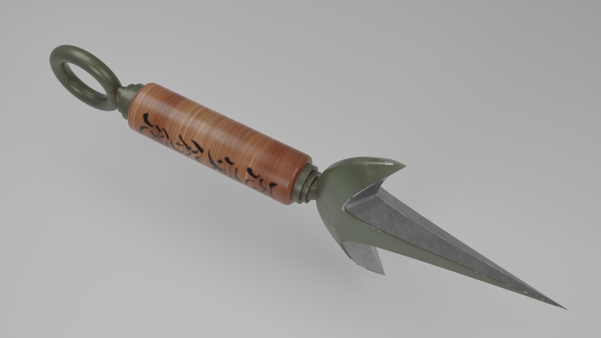 Ninja Kunai Blade 3D - TurboSquid 1855320