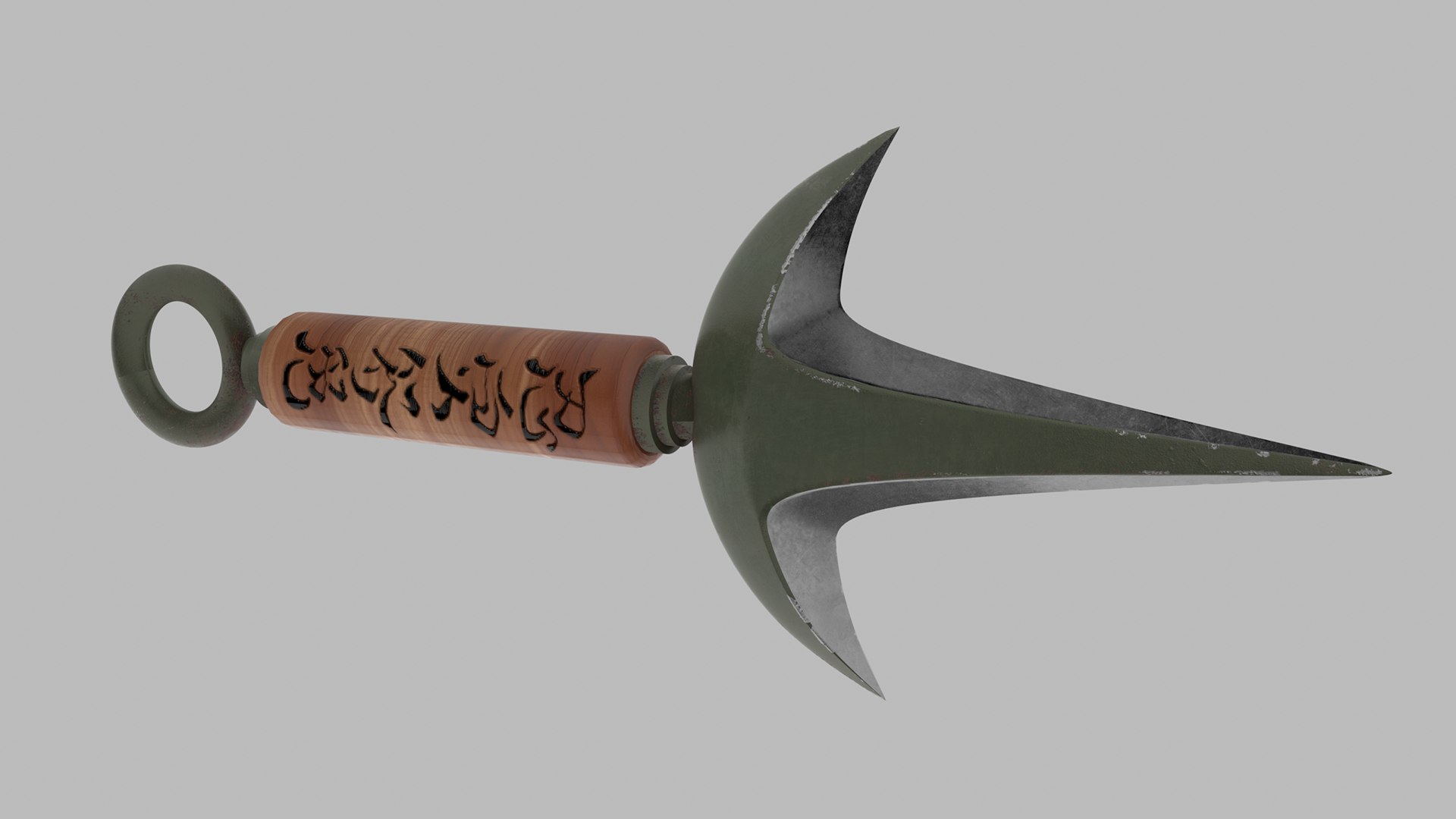 Ninja Kunai Blade 3D - TurboSquid 1855320