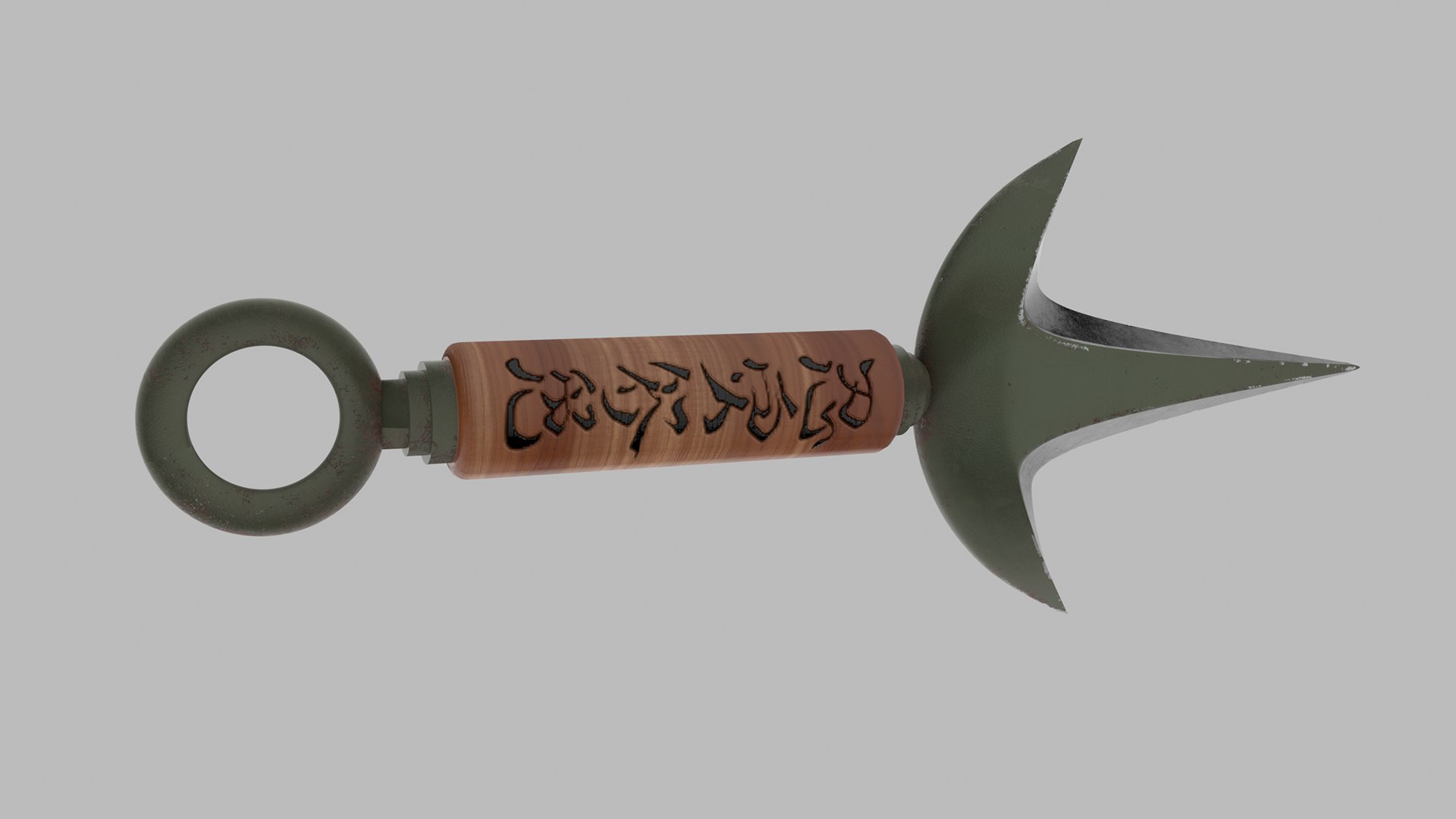 Ninja Kunai Blade 3D - TurboSquid 1855320