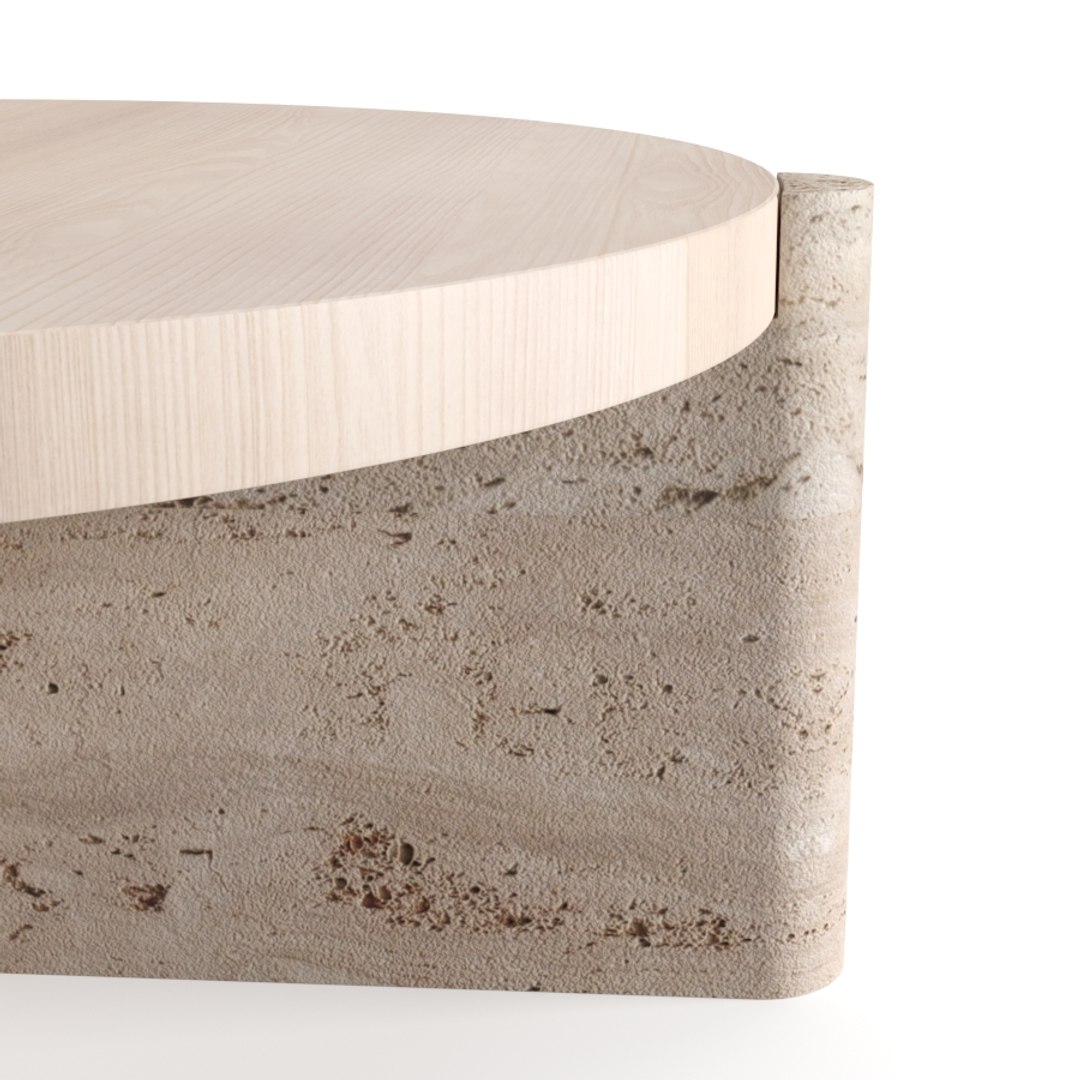 3D Model Yucca Stuff Concho Table - TurboSquid 1493217