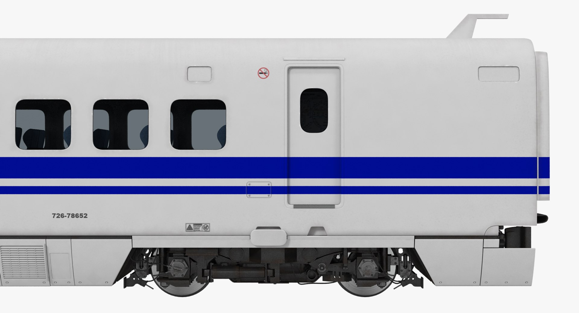3d Bullet Train Jr700 Locomotive Model