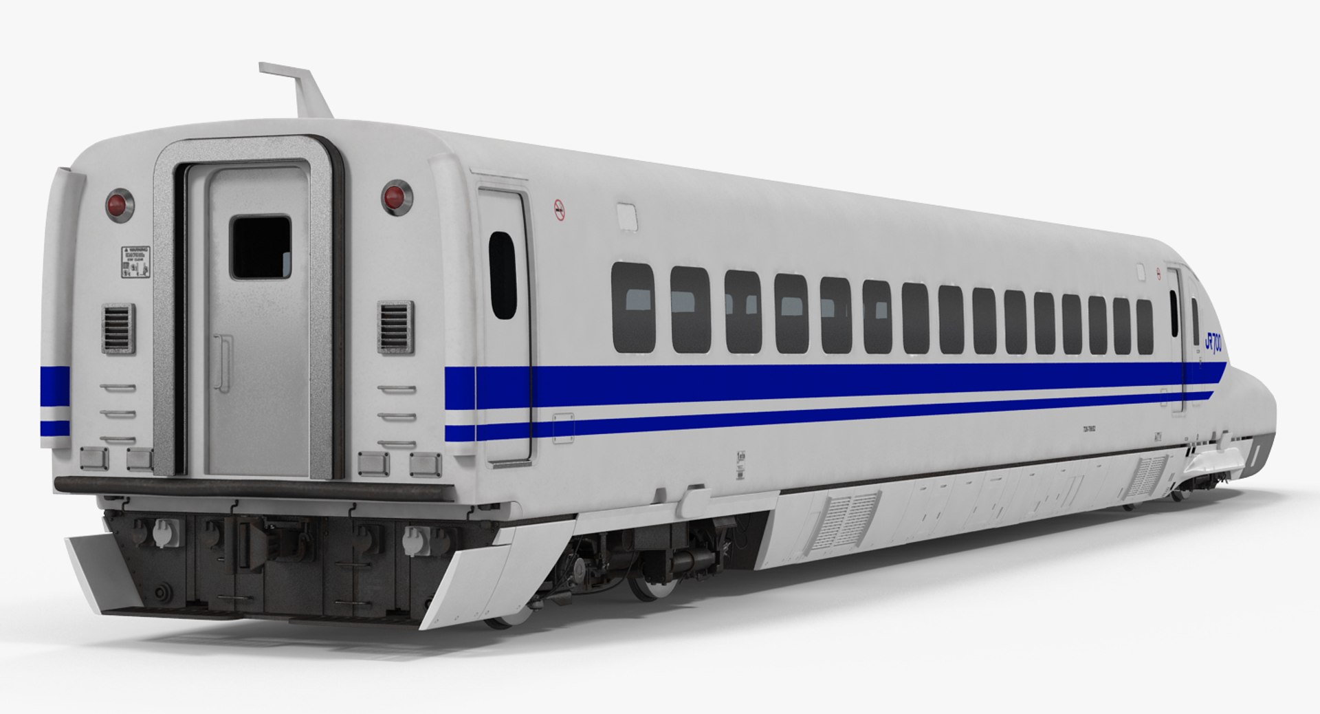 3d Bullet Train Jr700 Locomotive Model