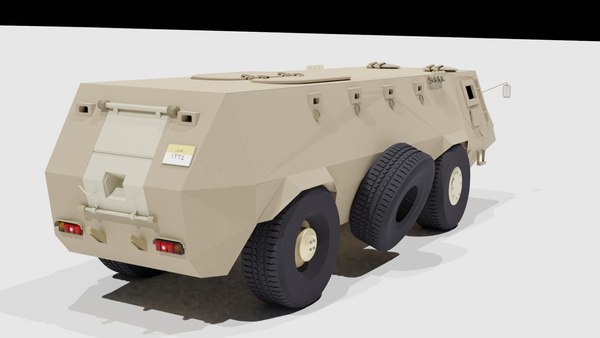 modelo 3d Egyptian unarmed vehicle fahd - TurboSquid 2034651