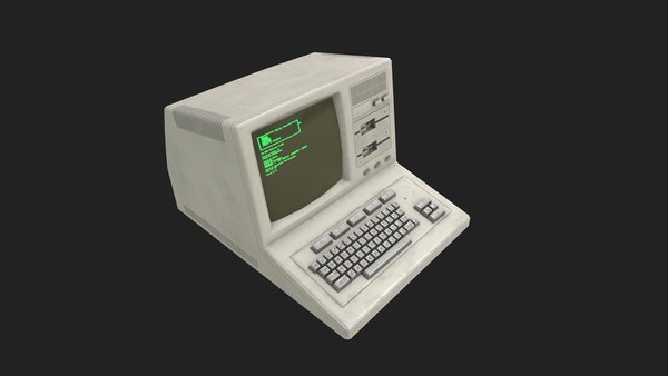 Retro computer 3D model - TurboSquid 1730511