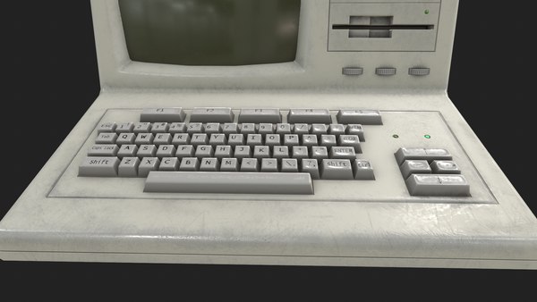 Retro computer 3D model - TurboSquid 1730511