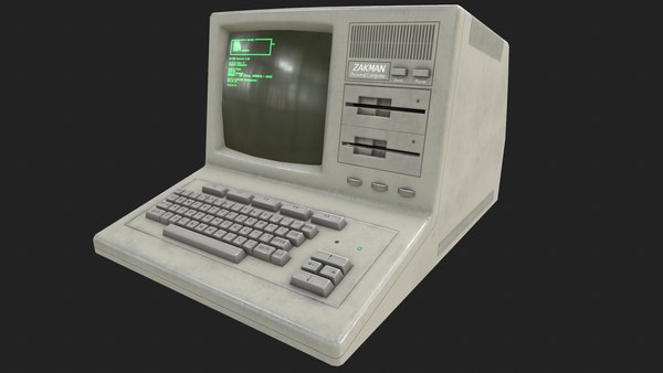 Retro computer 3D model - TurboSquid 1730511