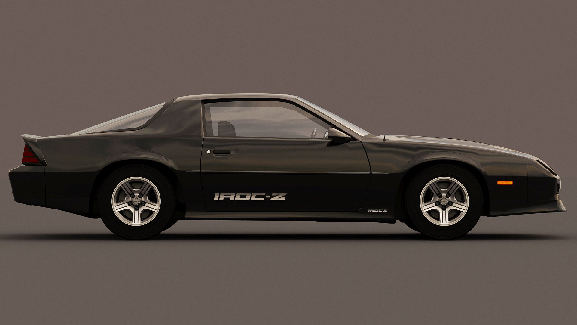 Chevrolet Camaro Iroc Z 1990 3D Model - TurboSquid 1976096