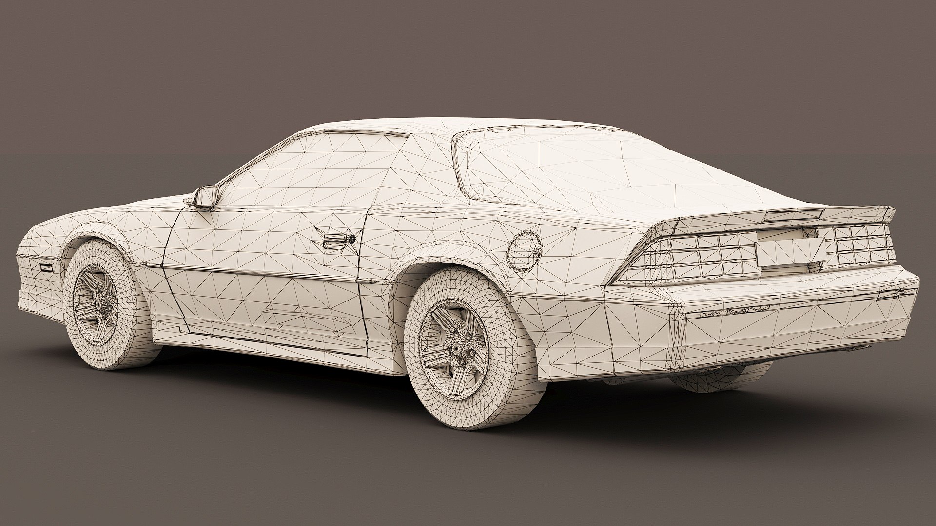 Chevrolet Camaro Iroc Z 1990 3D Model - TurboSquid 1976096