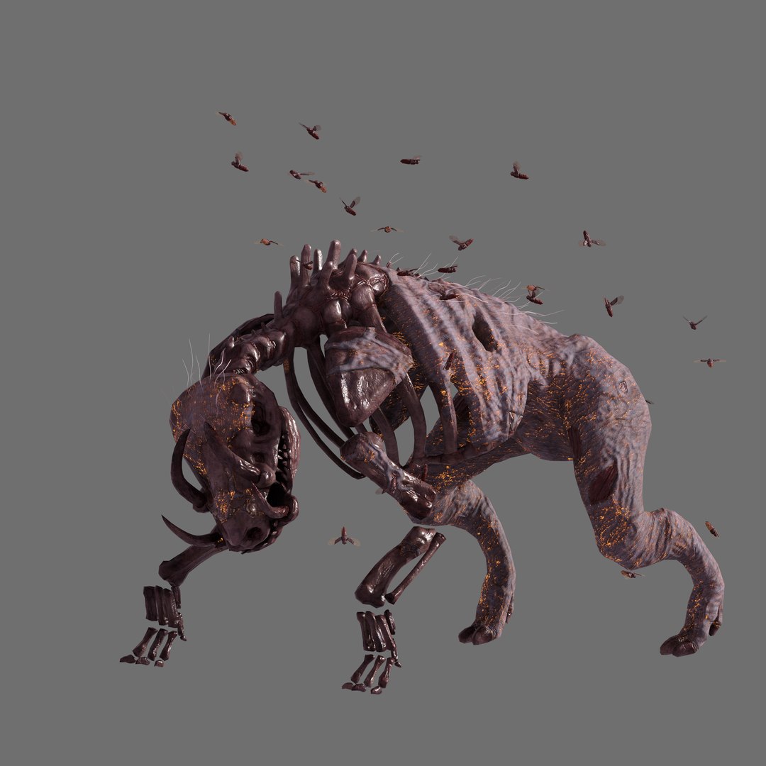 3D boar monster creature model - TurboSquid 1434339