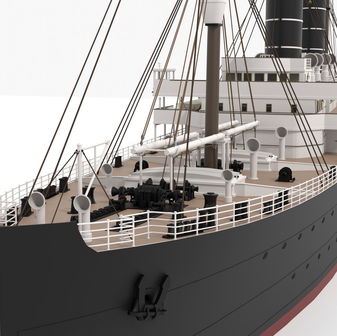 Steam Liner Model - TurboSquid 1886415