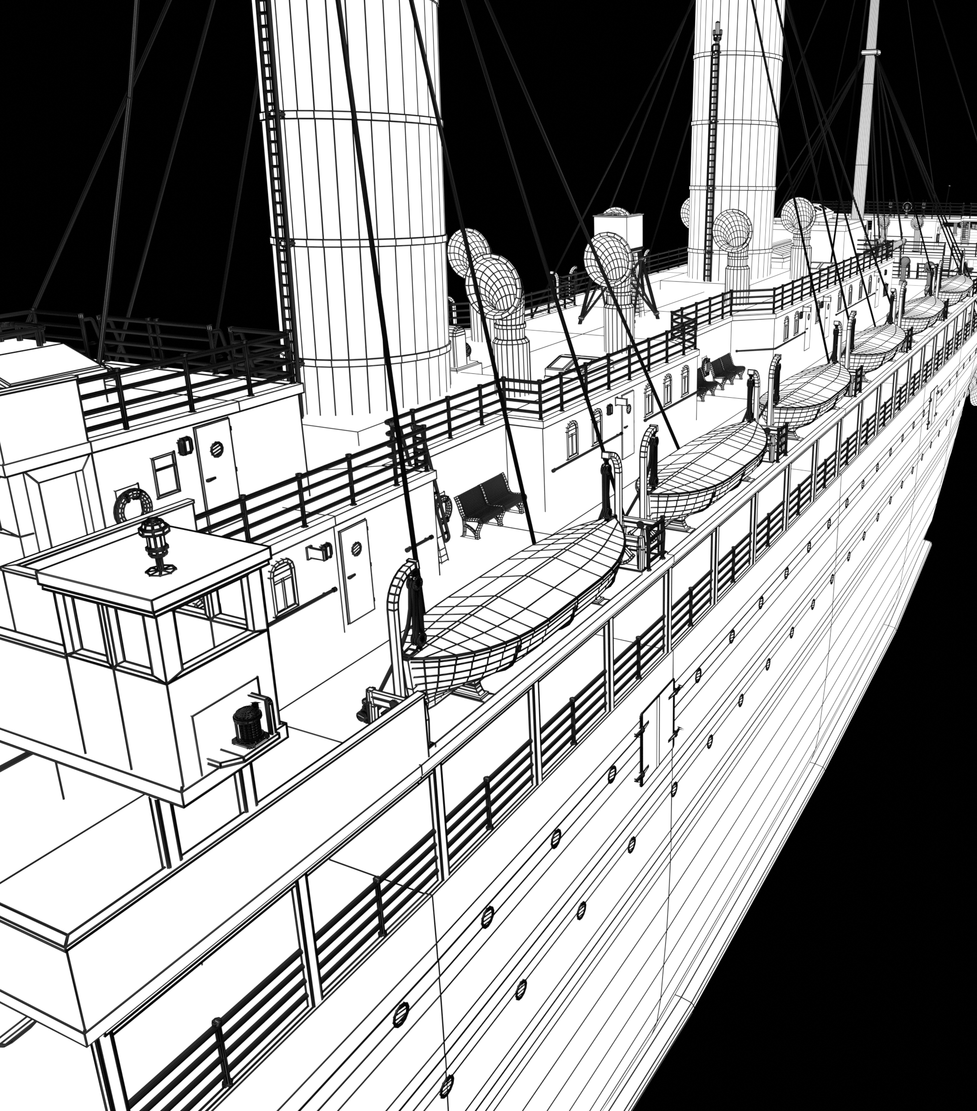 Steam Liner model - TurboSquid 1886415