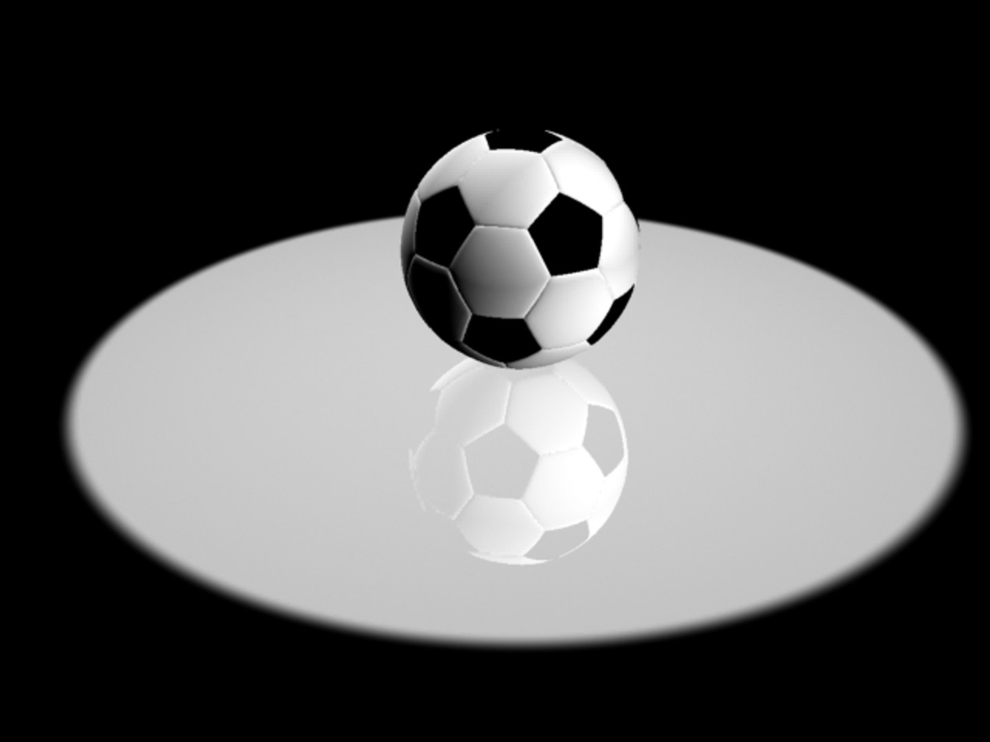 3d Football Soccer Ball