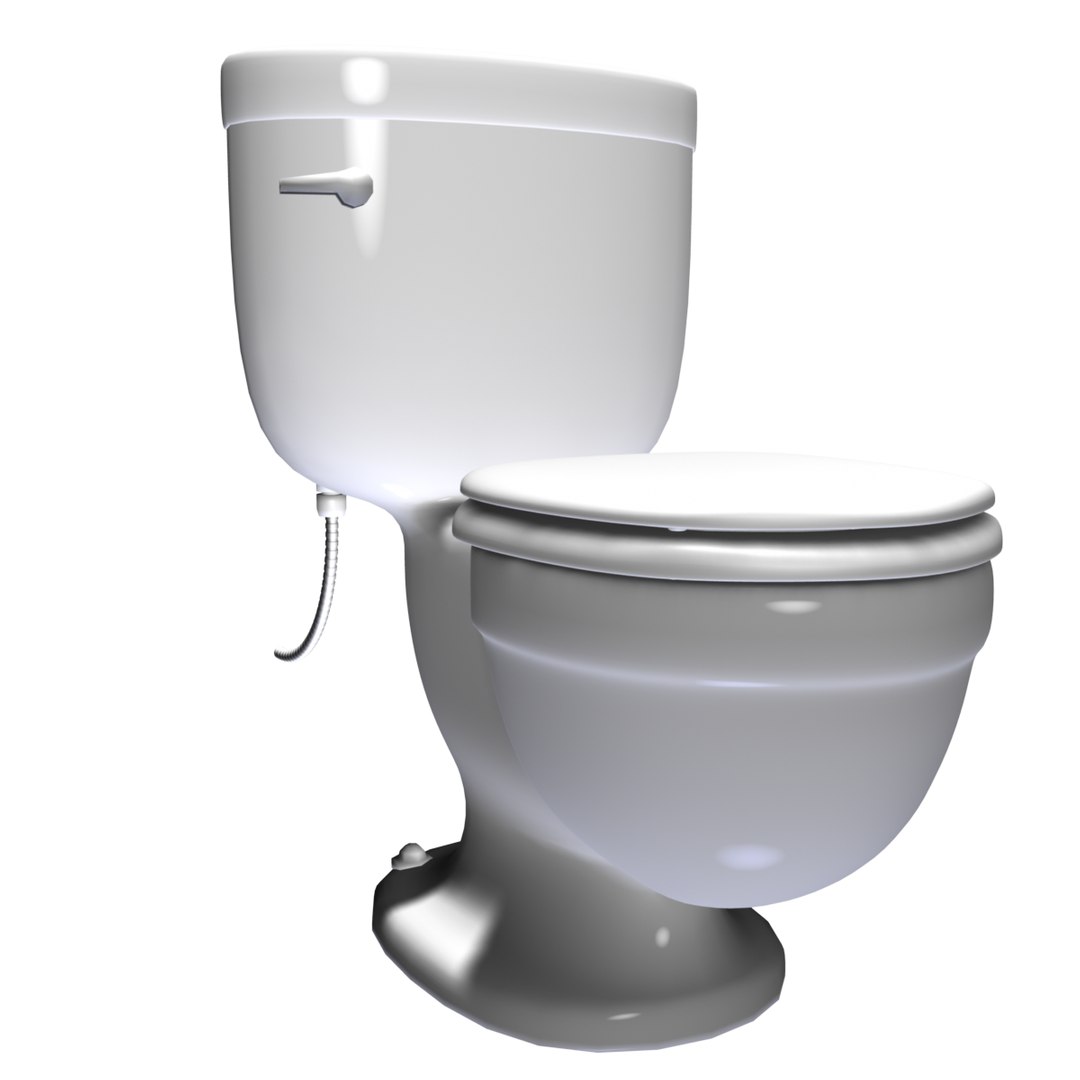 Flush Toilet 3D - TurboSquid 1870218
