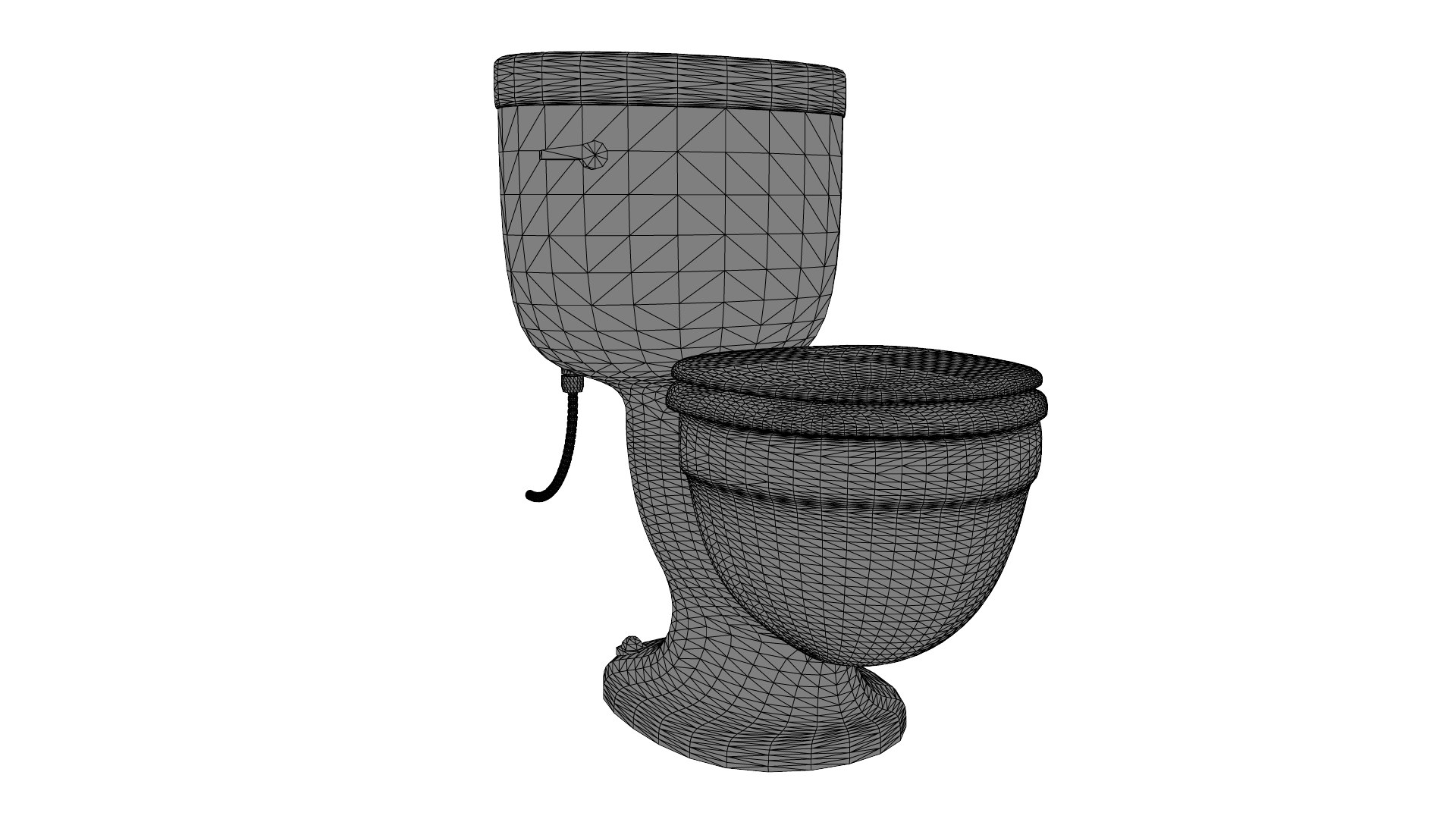 Flush Toilet 3D - TurboSquid 1870218