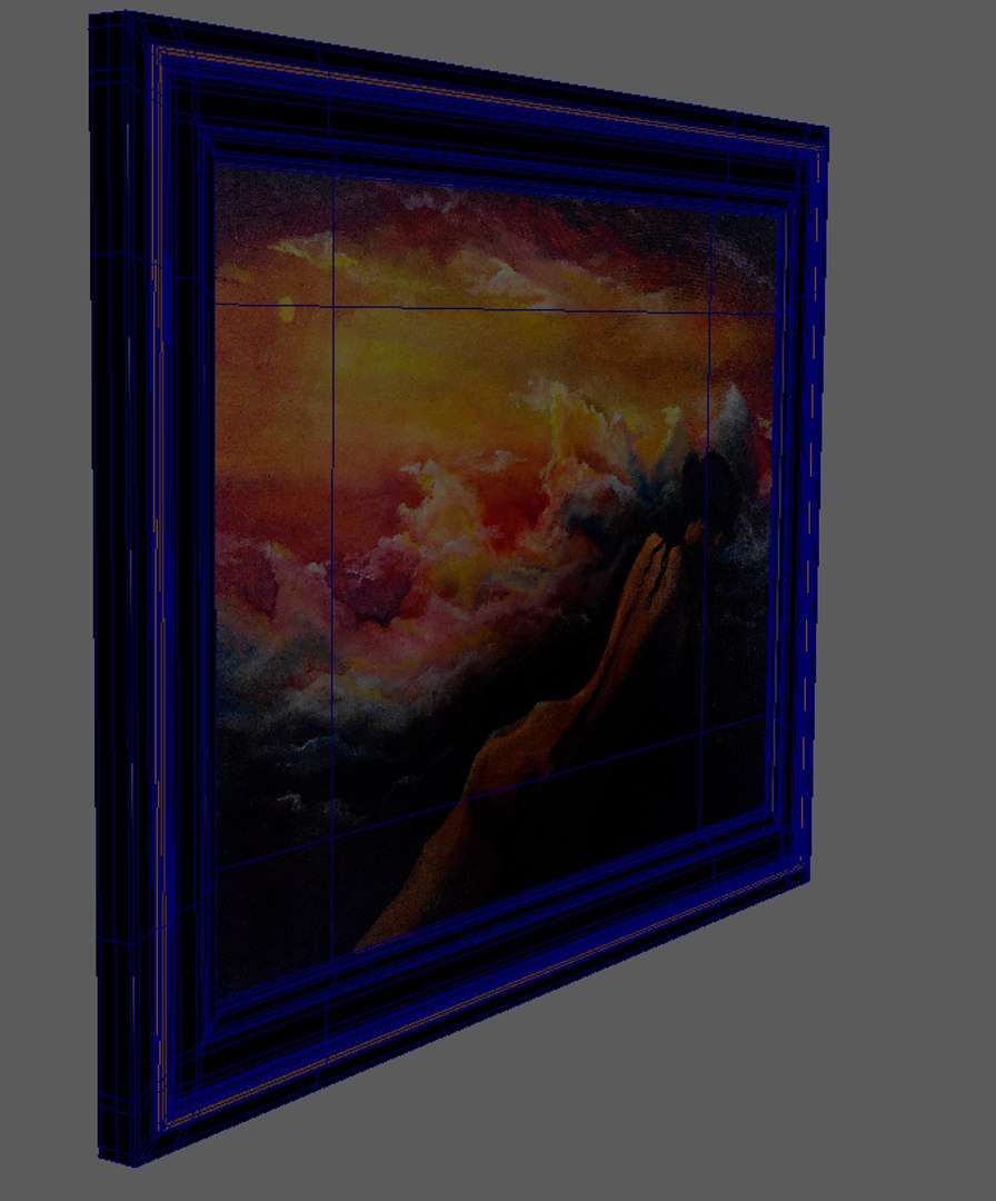 Free Original Painting 3d Model