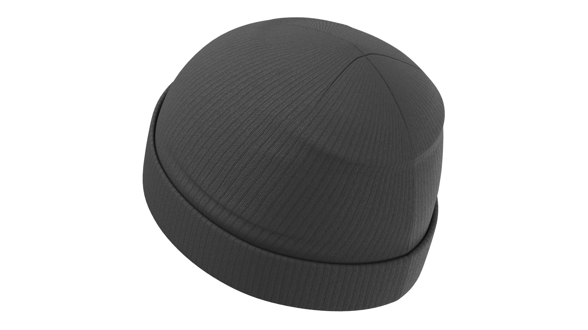 3D Model Black Winter Hat - TurboSquid 2302579
