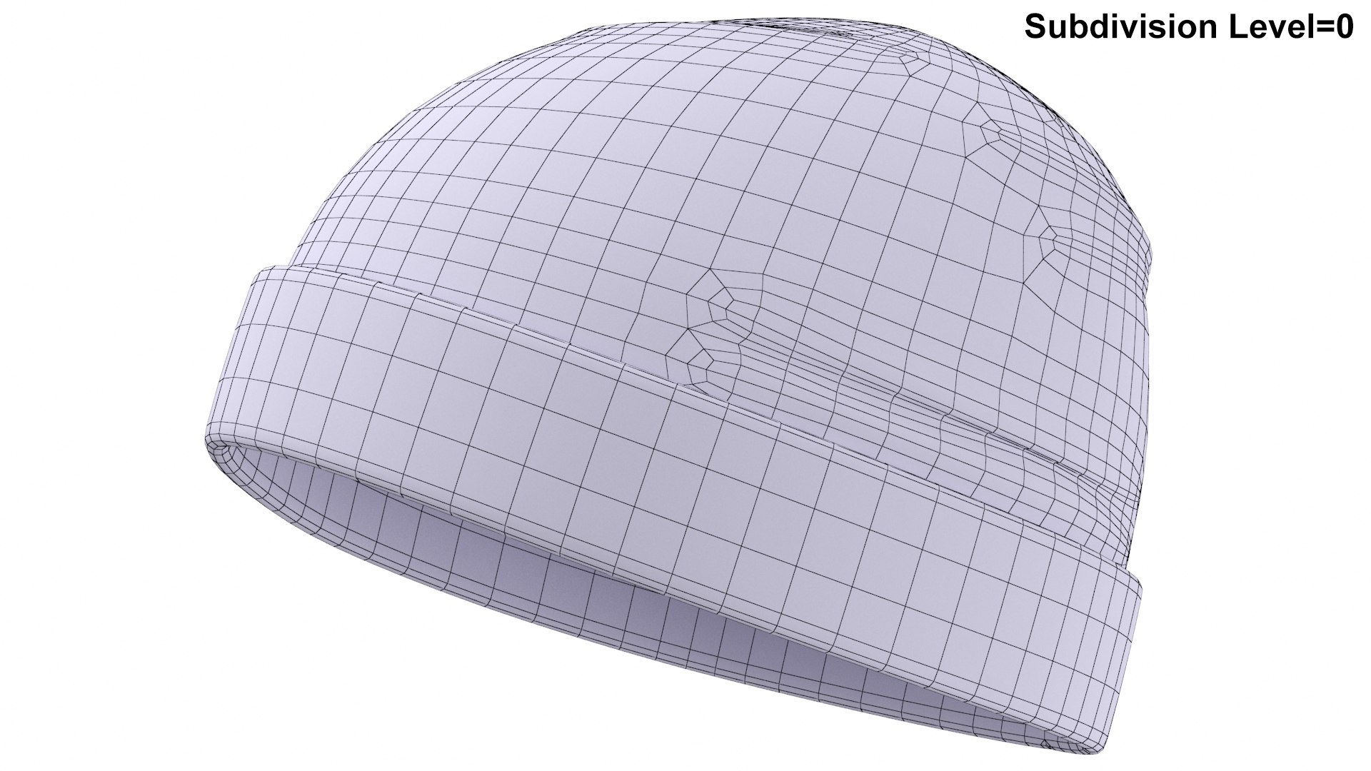 3D Model Black Winter Hat - TurboSquid 2302579