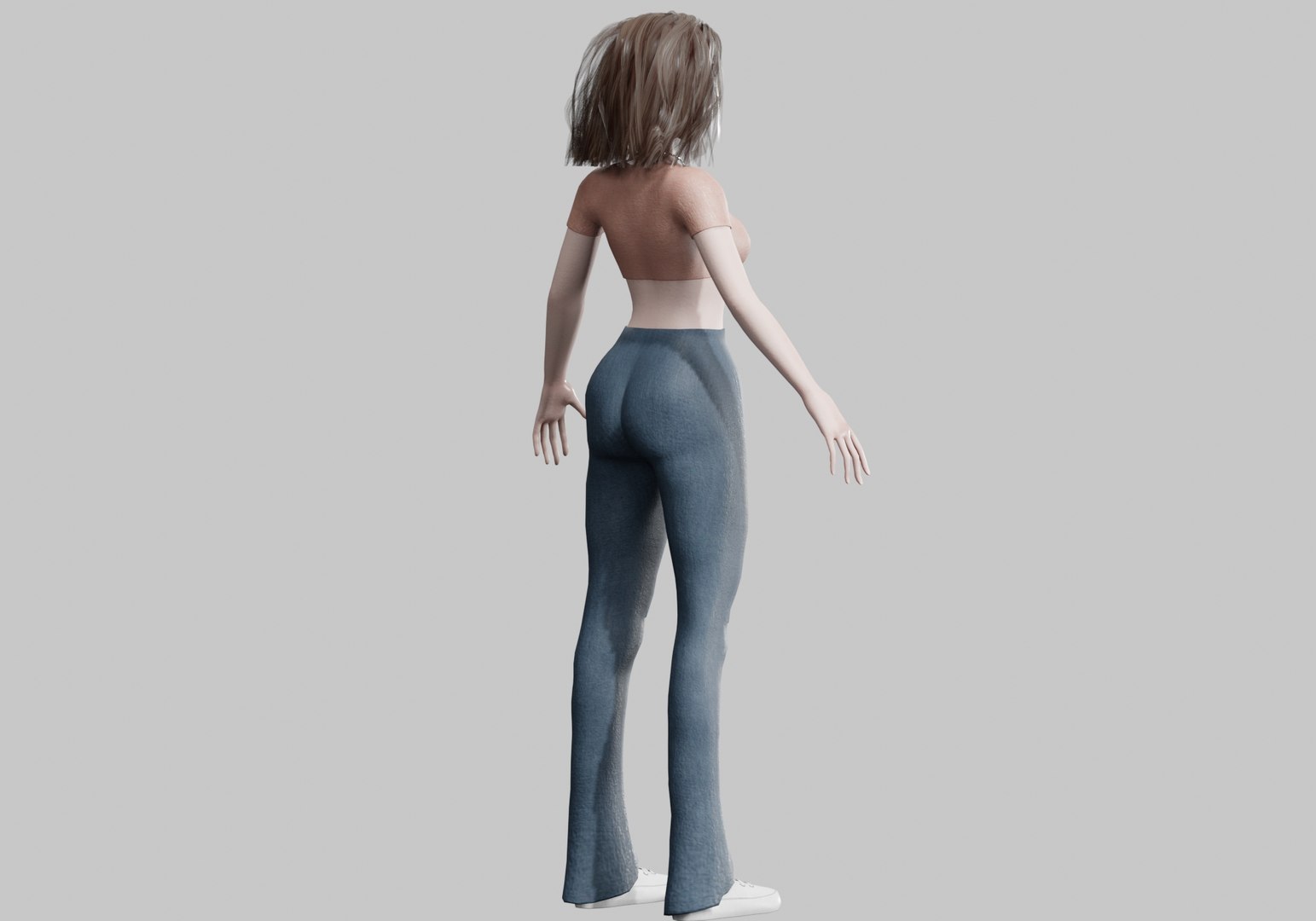 3D Anime Basic Girl V32360 - TurboSquid 2281712