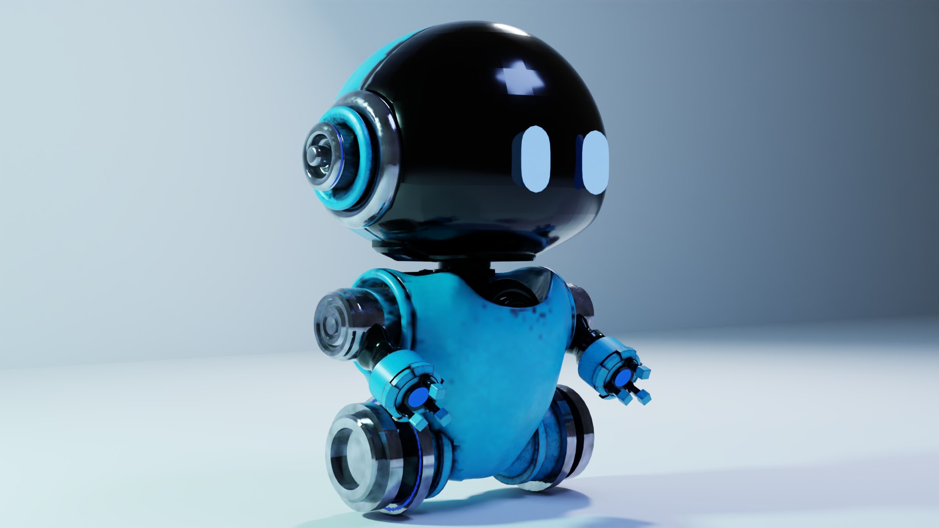 LittleRobot 3D - TurboSquid 2264549