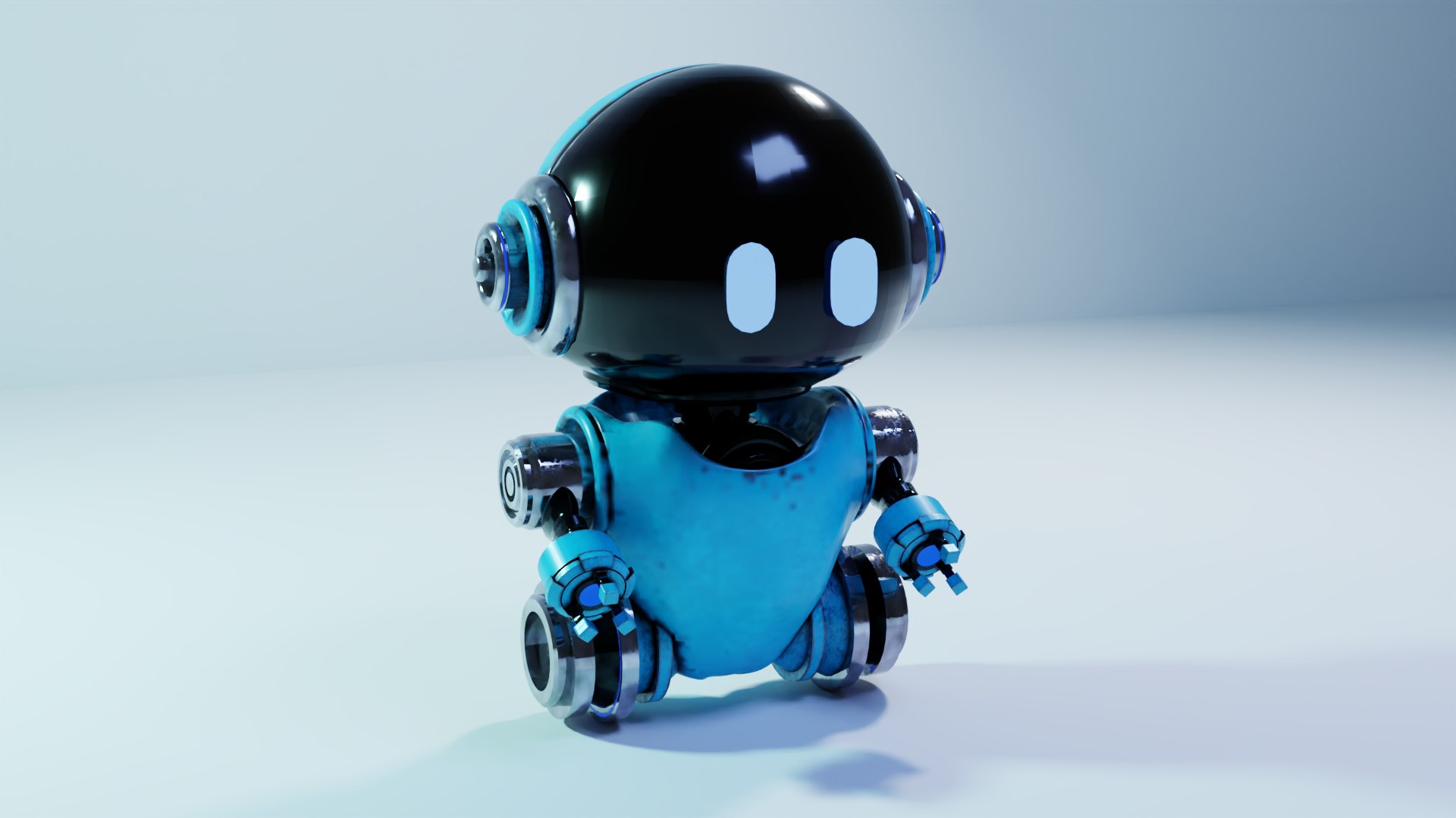 LittleRobot 3D - TurboSquid 2264549