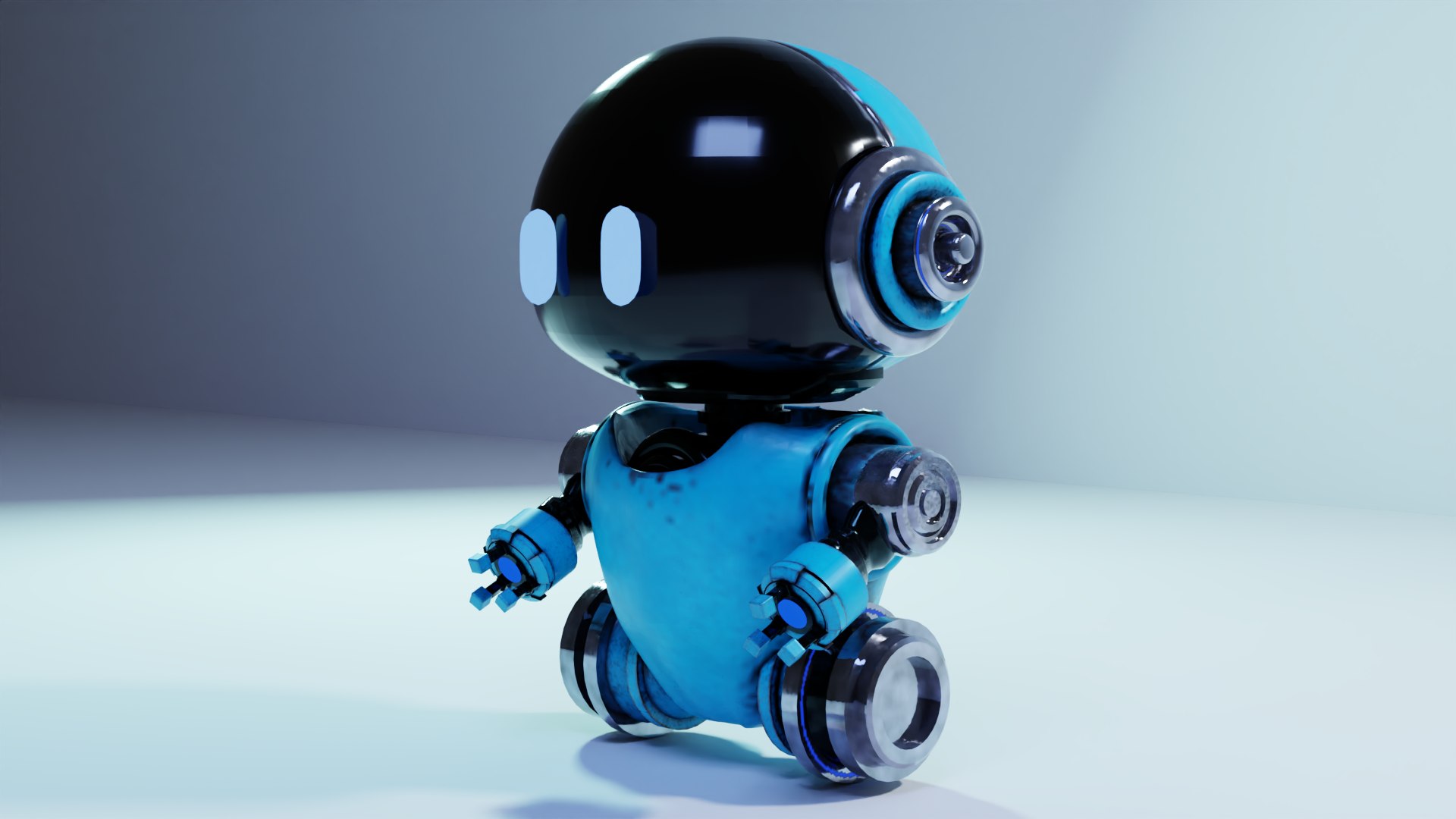 LittleRobot 3D - TurboSquid 2264549