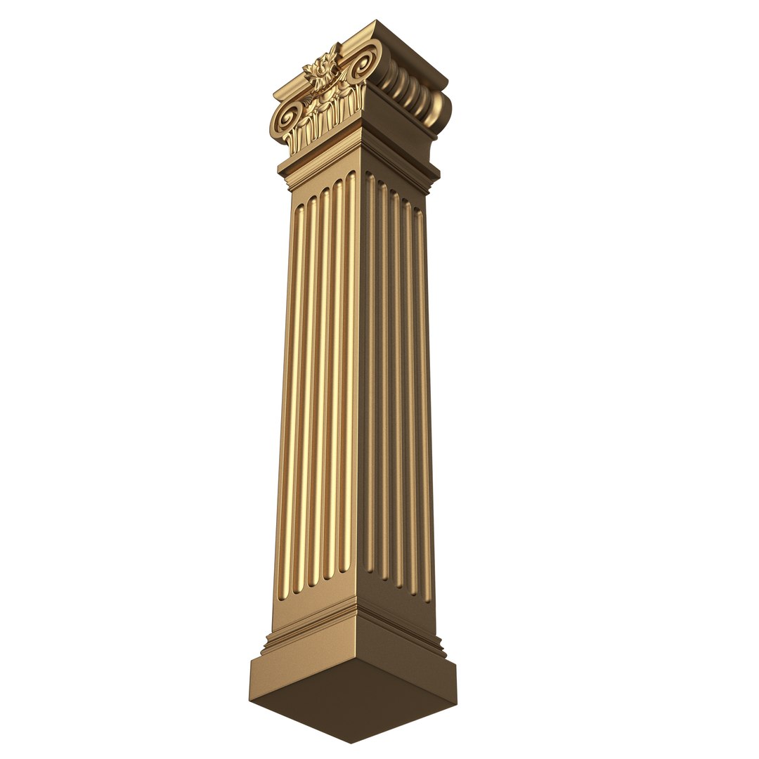3D Column Capital 01002 - TurboSquid 2159080