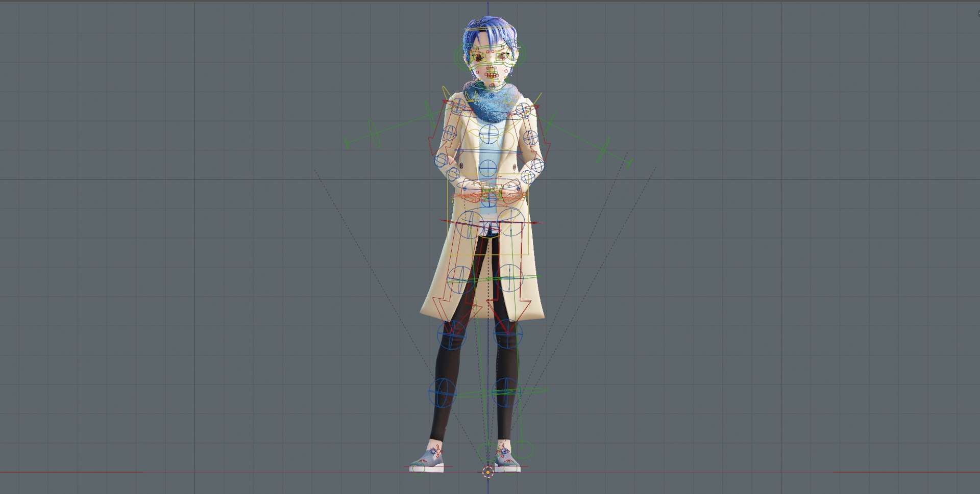 Free Girl toon 2 Free version 3D model - TurboSquid 1766705