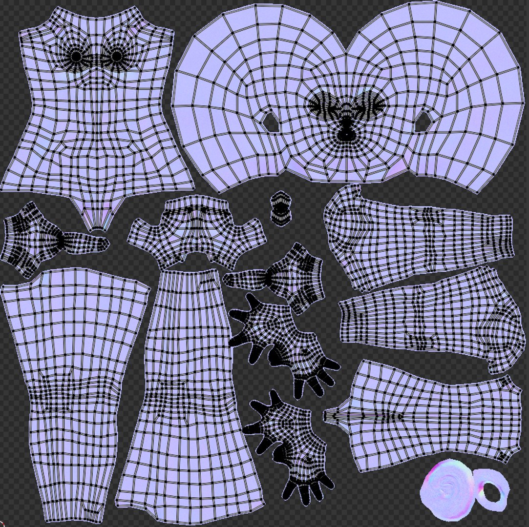 Free Girl toon 2 Free version 3D model - TurboSquid 1766705