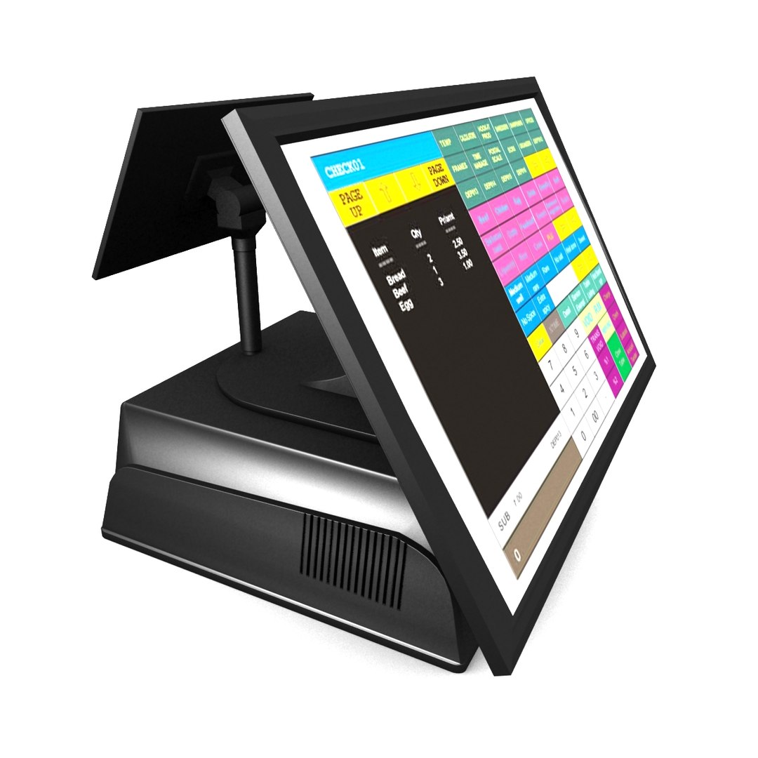 3d Model Pos Machine