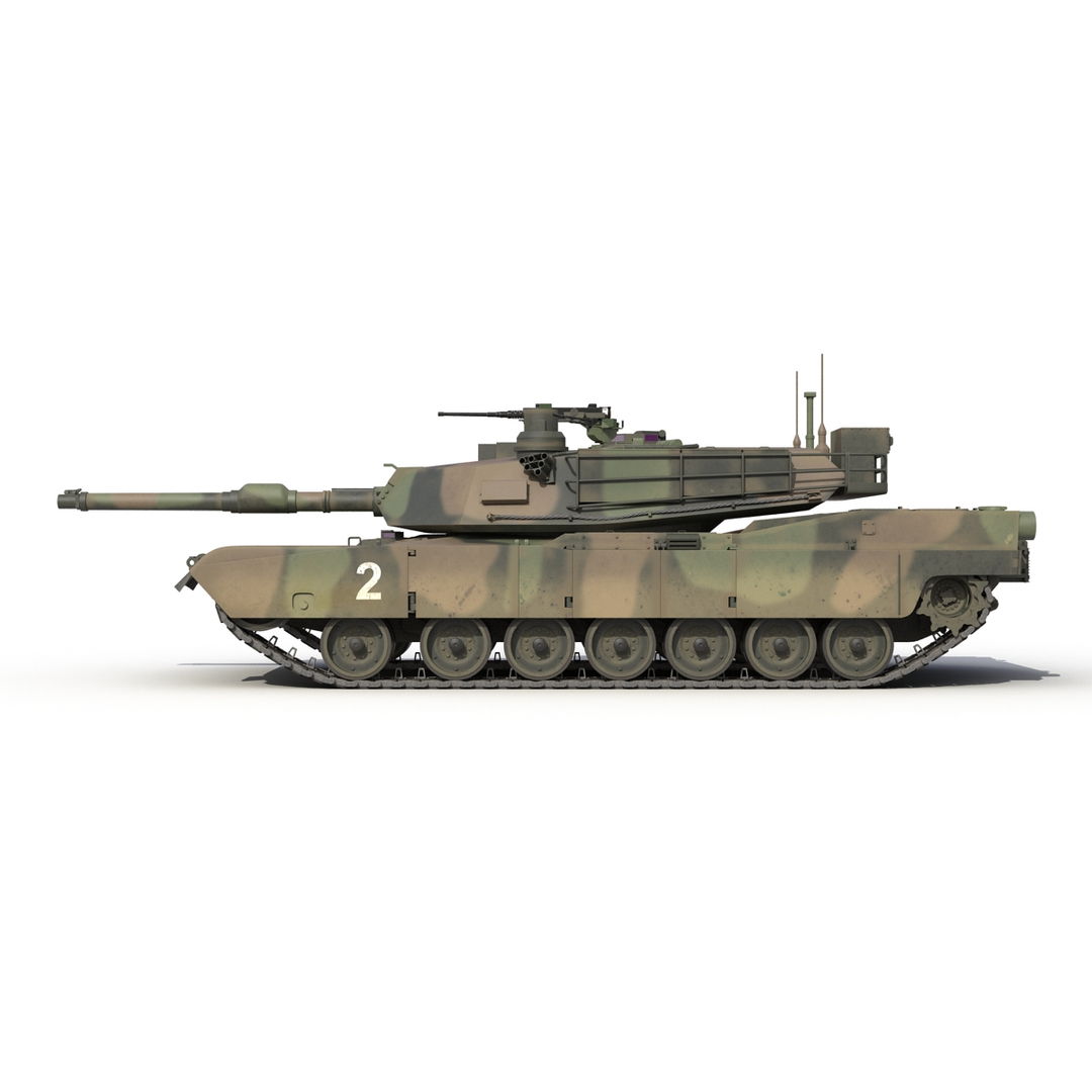 3d m1 abrams