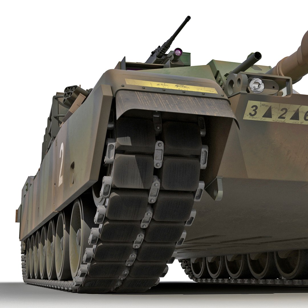3d m1 abrams