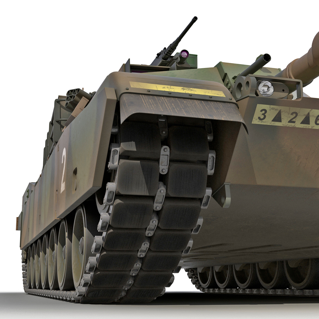 3d m1 abrams