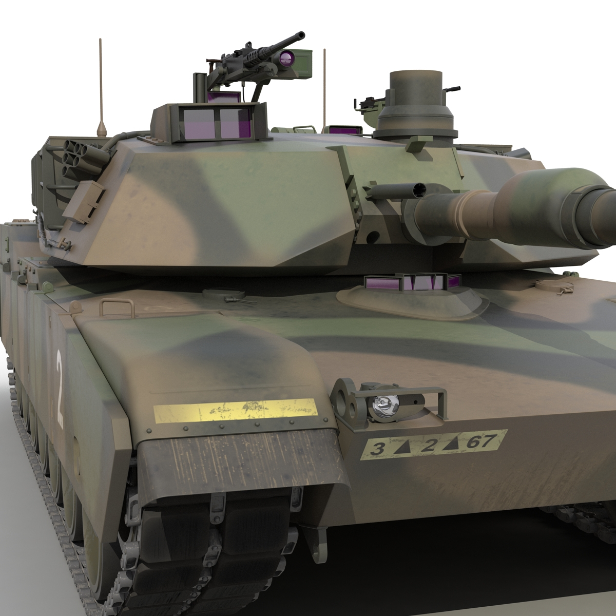 3d m1 abrams