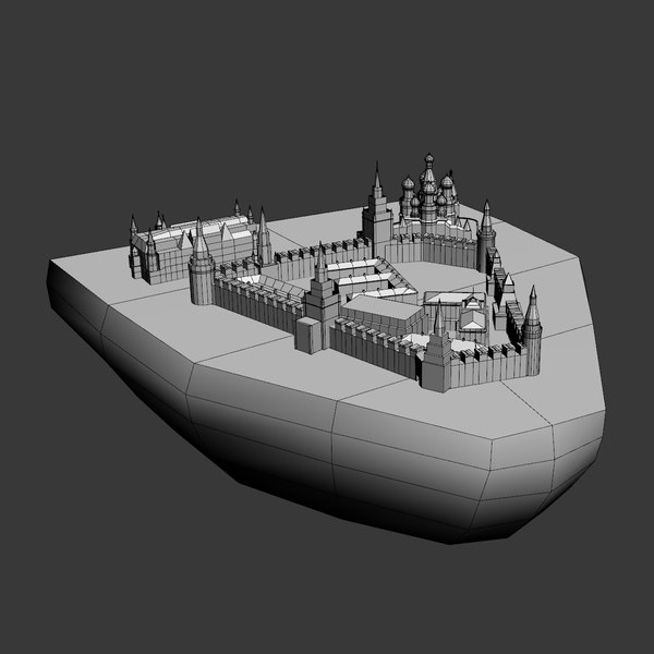 3d model kremlin