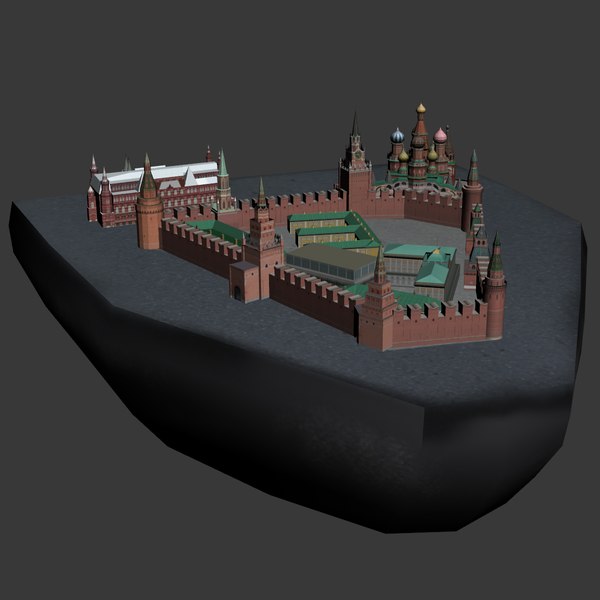 3d model kremlin