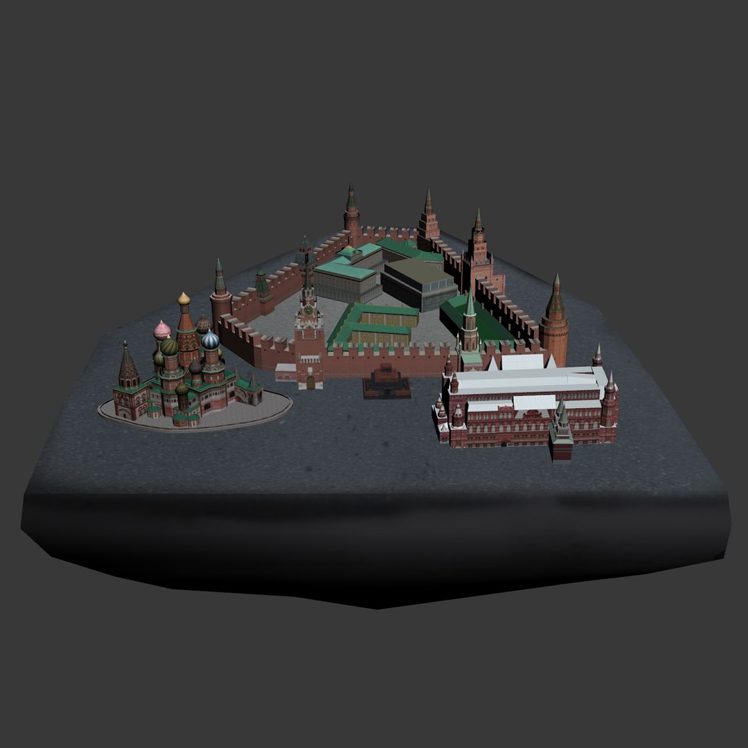3d Model Kremlin